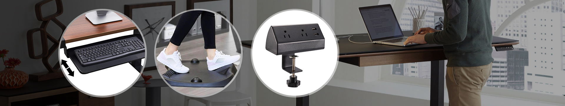 Desk accessories are necessary for sit stand desk business - Zhiding