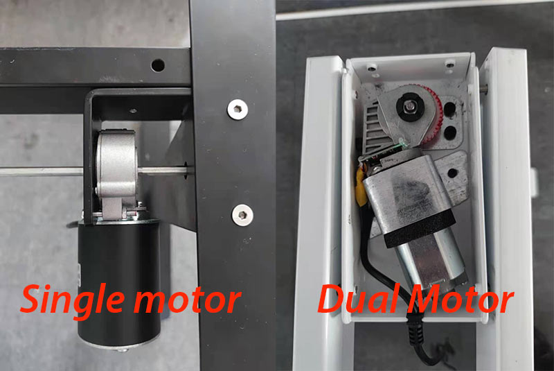 Standing desk frame：Single motor VS Dual motor - Zhiding